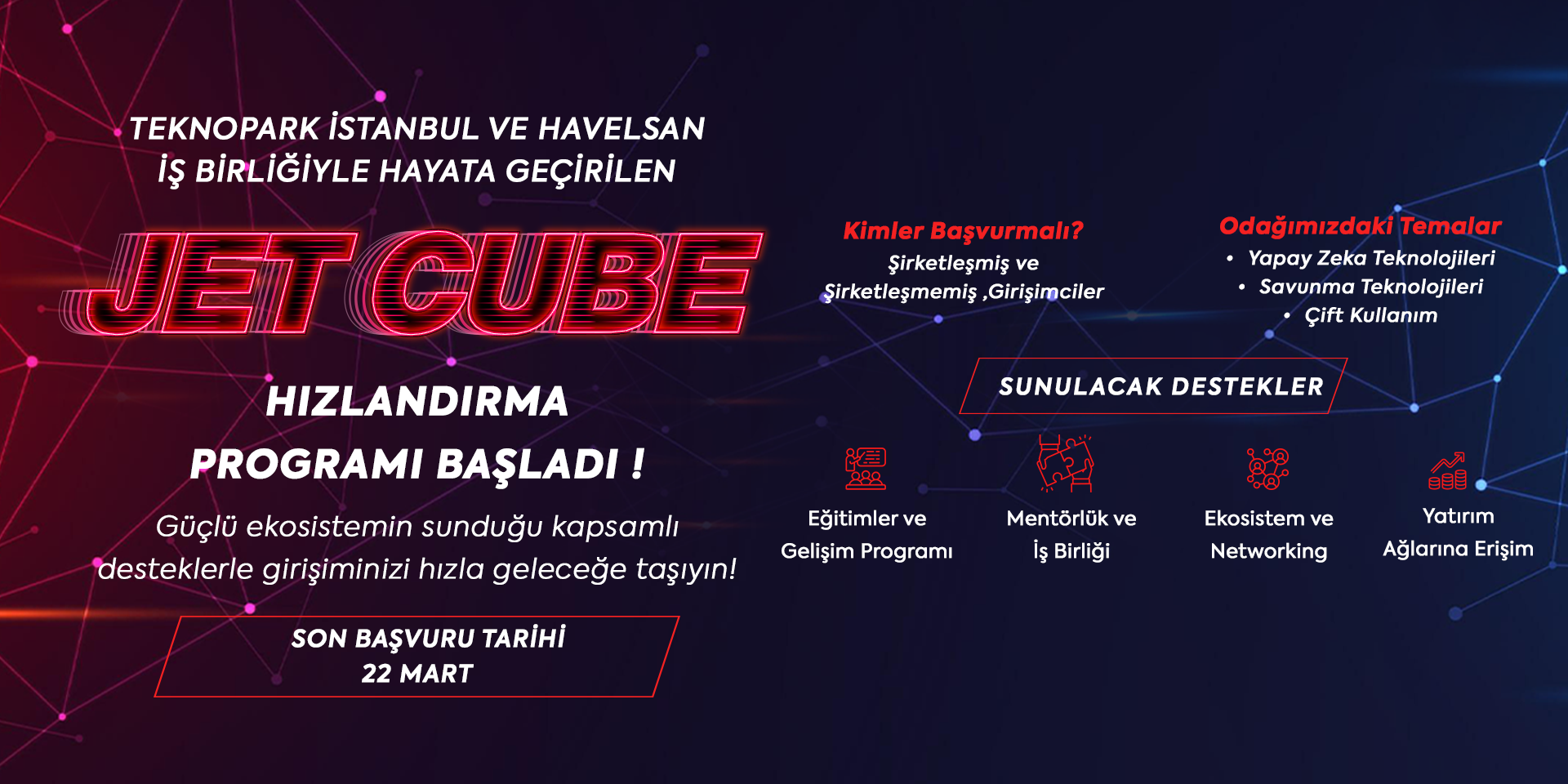 HAVELSAN Jet Cube - Programlarımız | Cube Incubation